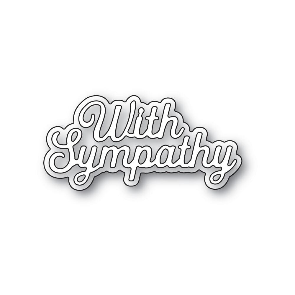 Memory Box Everyday Sentiments With Sympathy craft die – Picnic Hill Create